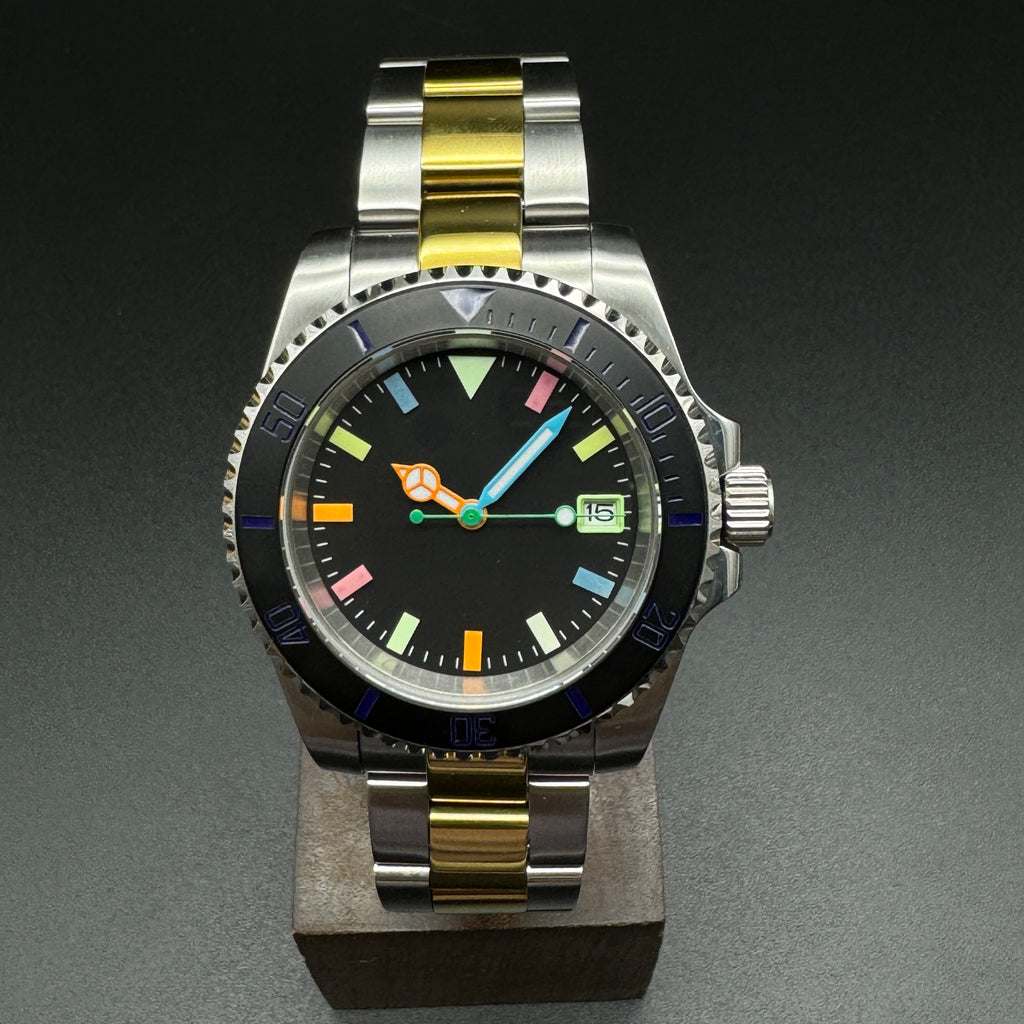 Sub Watches Rainbow Marker Oyster Bracelet – Honcos Straps