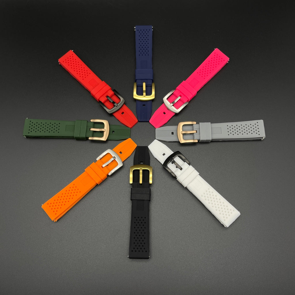 SWATCH X OMEGA Mission Replacement Rubber Strap – Honcos Straps