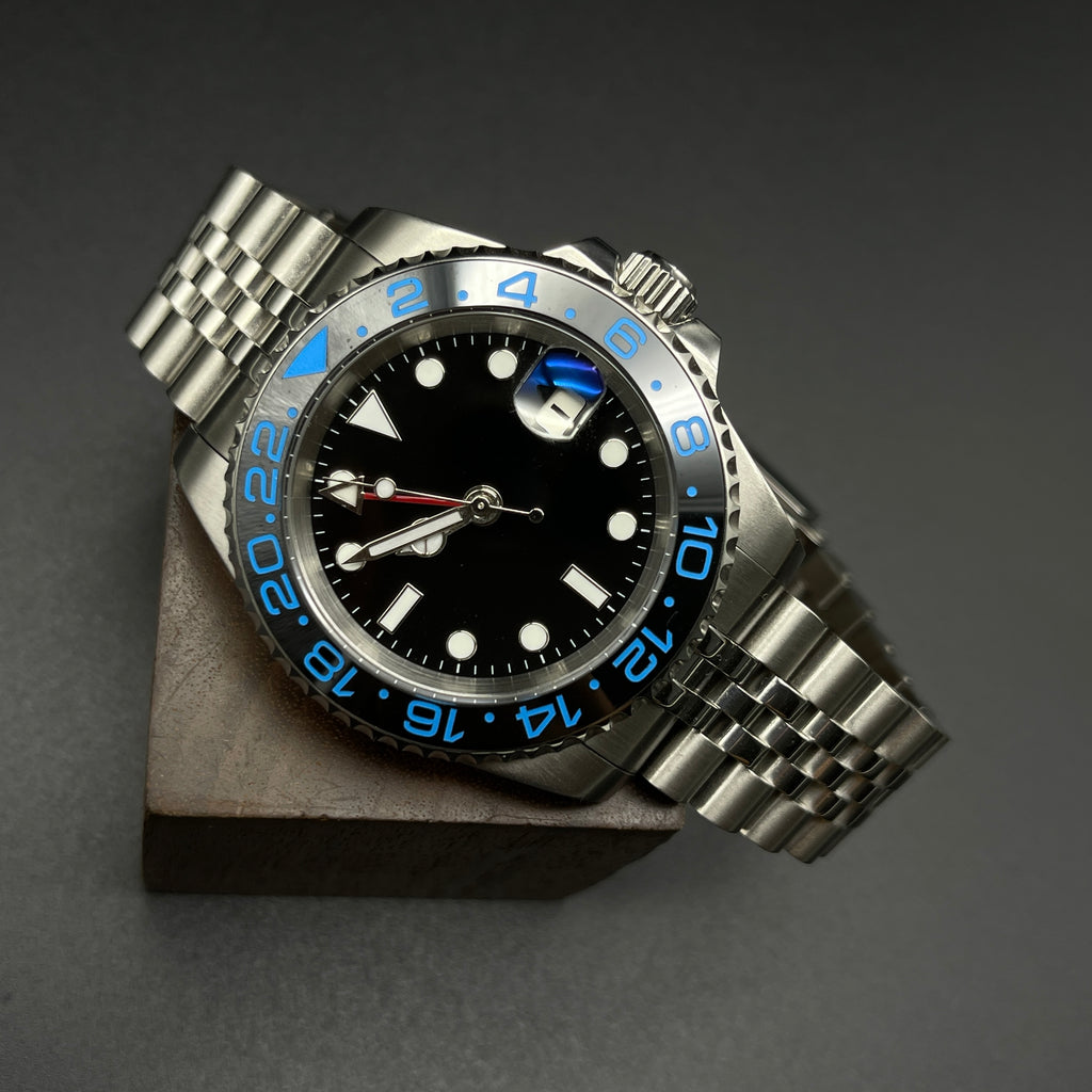 GMT Style Watch Silver Jubilee – Honcos Straps