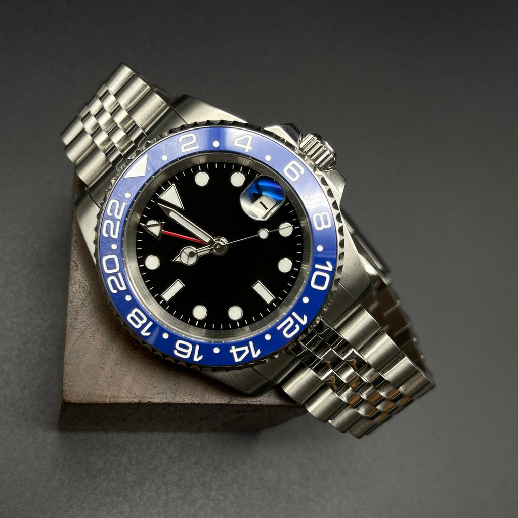 GMT Style Watch Silver Jubilee – Honcos Straps