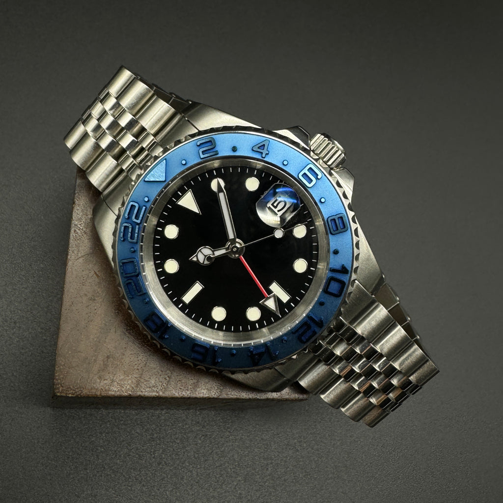 GMT Style Watch Silver Jubilee – Honcos Straps