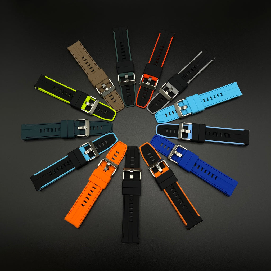 SWATCH X OMEGA Mission Replacement Rubber Strap – Honcos Straps